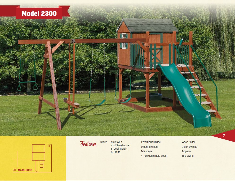 PA Wood Play Sets | Amish Built For Kids | Located in Pennsylvania and ...