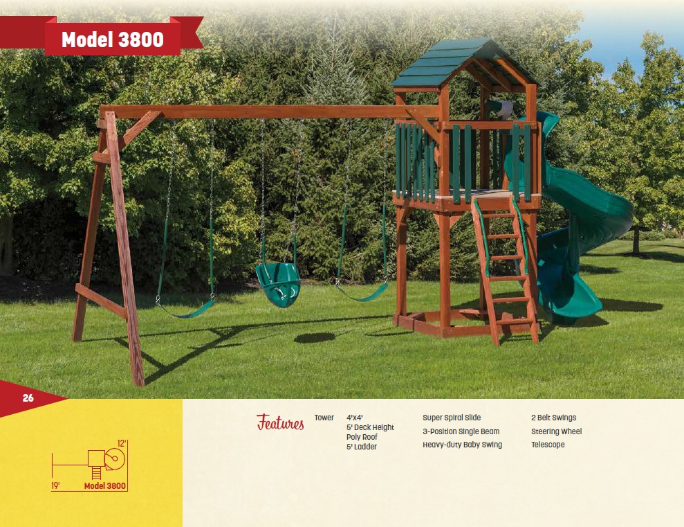 PA Wood Play Sets | Amish Built For Kids | Located in Pennsylvania and ...